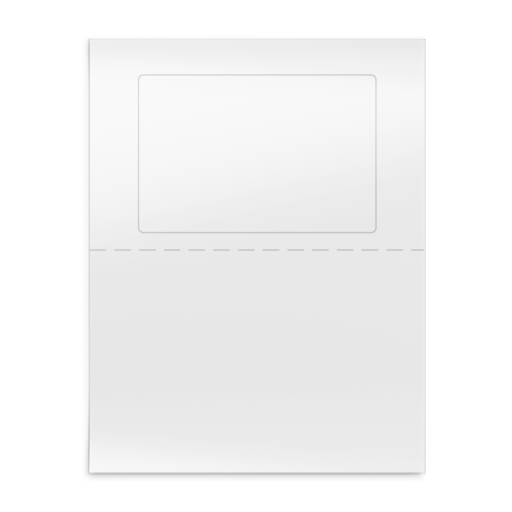 6" x 4" Integrated Labels | Fast Shipping | Label Blanks